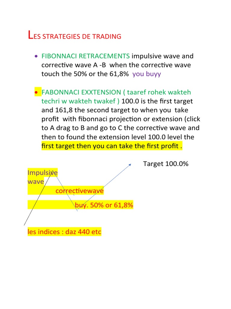 Les Strategies de Trading | PDF