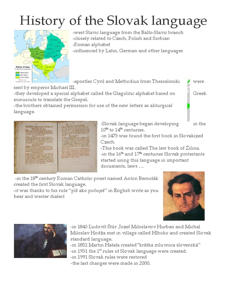 English Project About Slovak Language | PDF