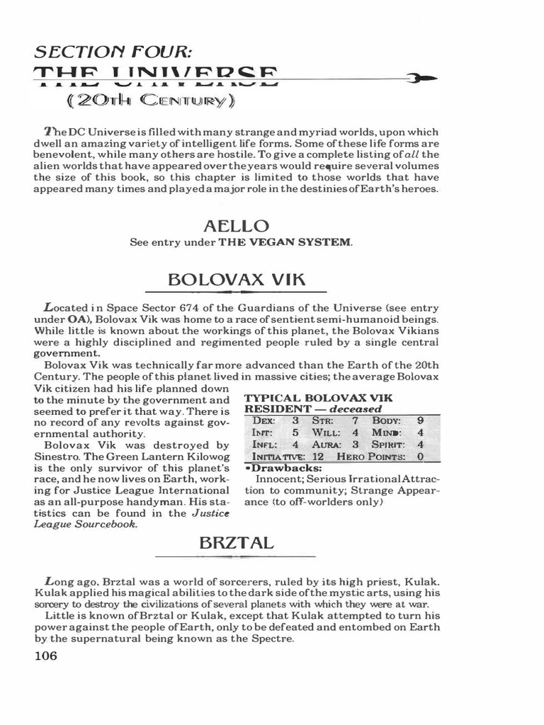 The Atlas of The DC Universe | PDF | Dc Comics | Dc Comics Characters