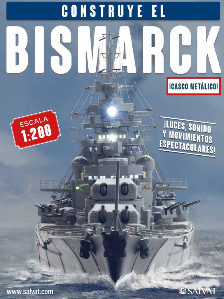 f0 Bismarck | PDF | Acorazado | Torreta de pistola