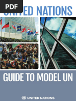 MUN Delegate Handbook | PDF | United Nations | International Relations