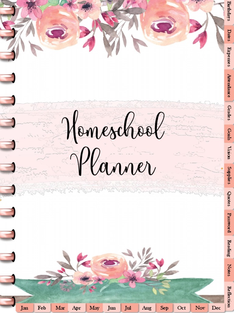 Digital Homeschool Planner | PDF