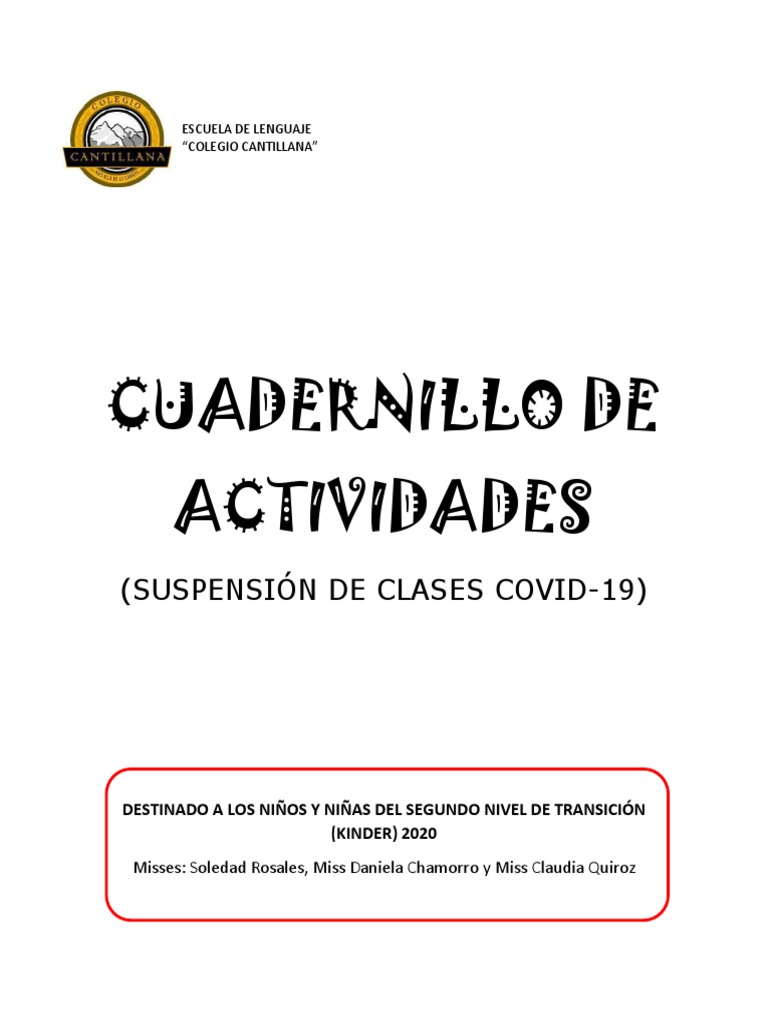 Cuadernillo Segundo Nivel Transición | PDF | Educación de la primera infancia | Pensamiento