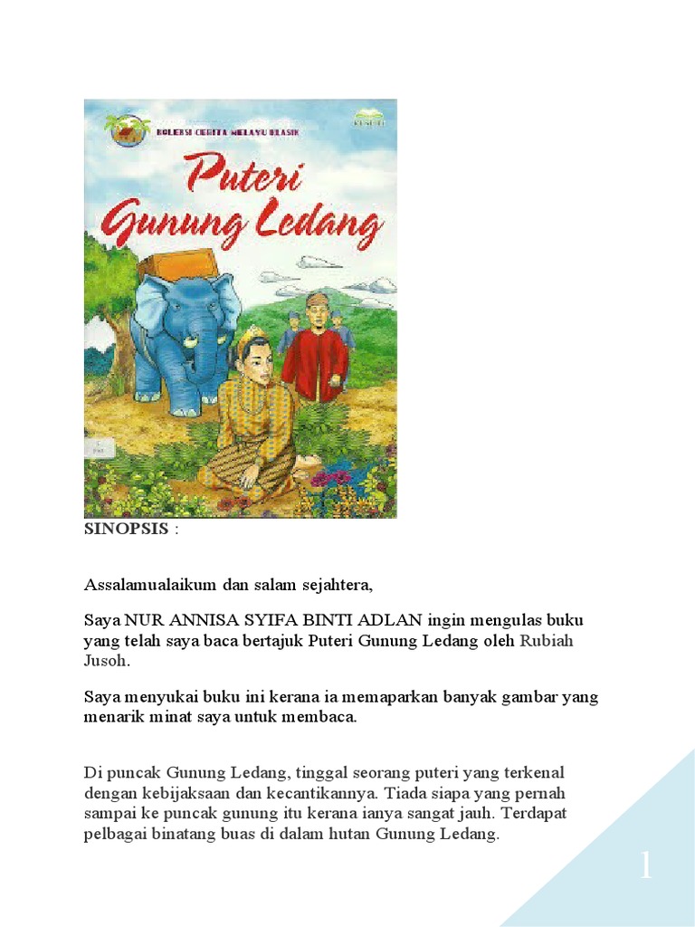 Sinopsis Puteri Gunung Ledang | PDF