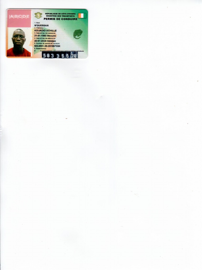 Permis de Conduire | PDF