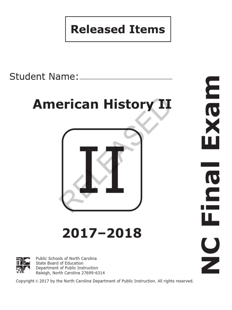 American-History-2 Released Test | PDF | The United States | The Jungle