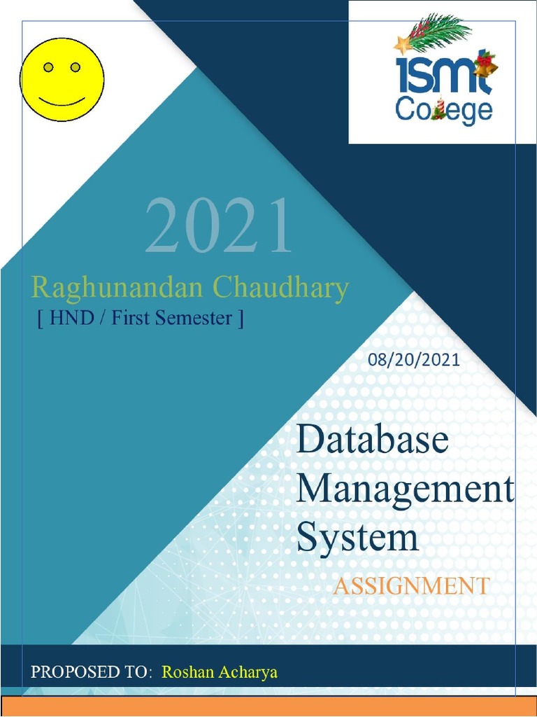 Database Assignment | PDF | Relational Database | Databases Database Assignment | PDF | Relational Database | Databases