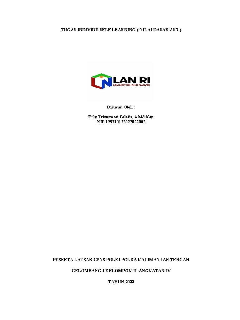 Self Learning Harmonis Dan Loyal | PDF