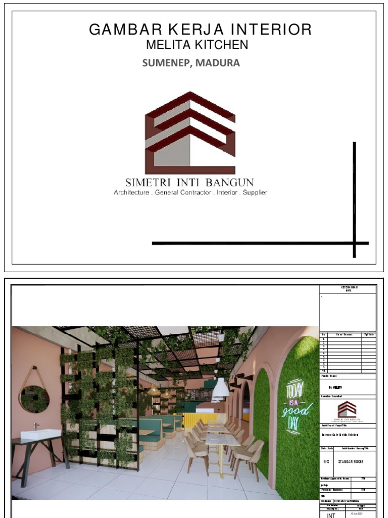 Melita Kitchen Interior Drawings | PDF