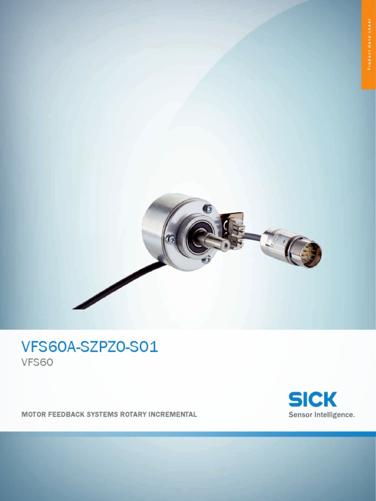 VFS60A-SZPZ0-S01: Motor Feedback Systems Rotary Incremental | PDF ...