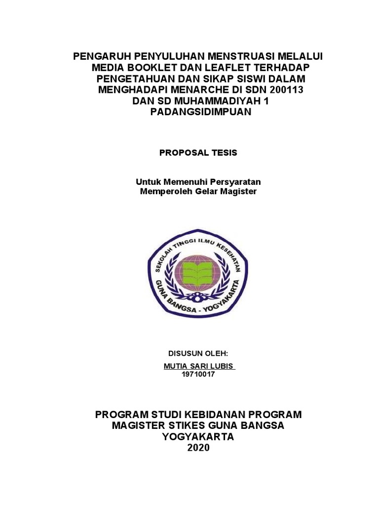 Halaman Lampiran Proposal | PDF