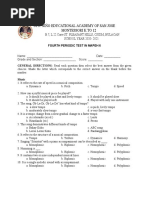 MAPEH 6 3rd QUARTER | PDF