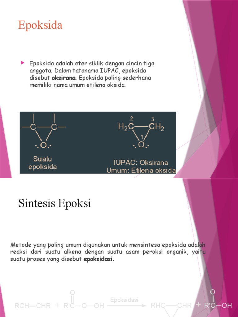 Epoksida | PDF | Sains & Matematika