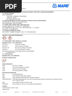 Dry Moly MSDS | PDF | Water | Chemical Substances