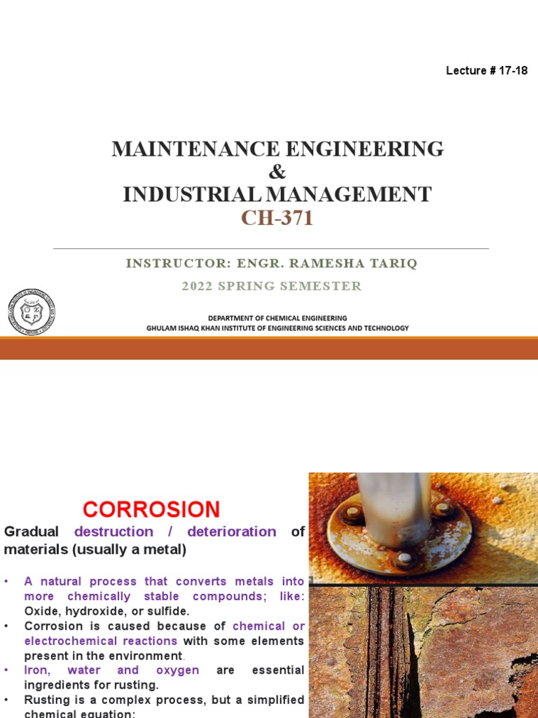 Corrosion and Corrosion Control | PDF | Corrosion | Rust