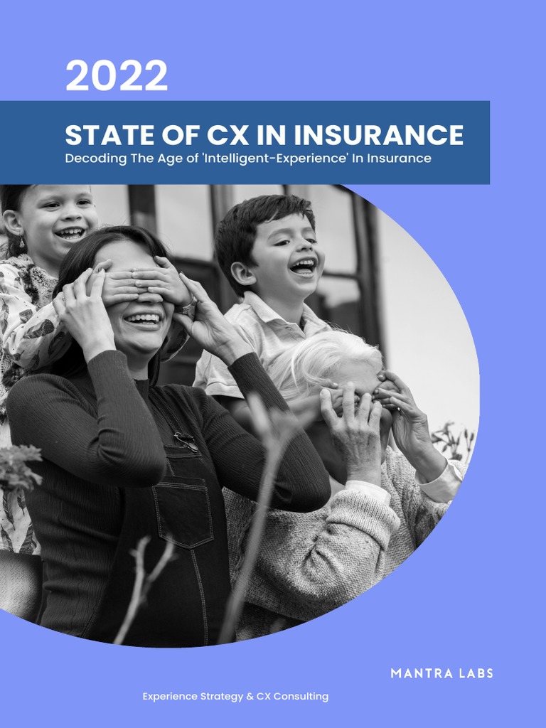 State-of-CX-in-Insurance-Mantra Labs | PDF | Insurance | Analytics