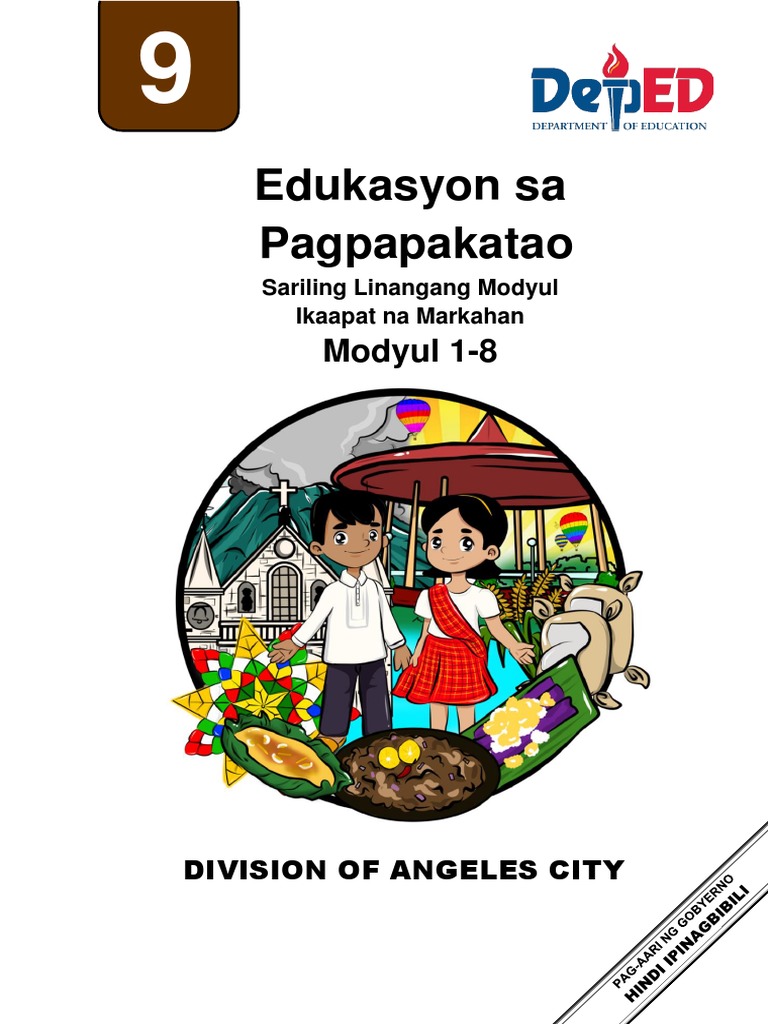 EsP 9 Q4 Modules Week 1 8 | PDF