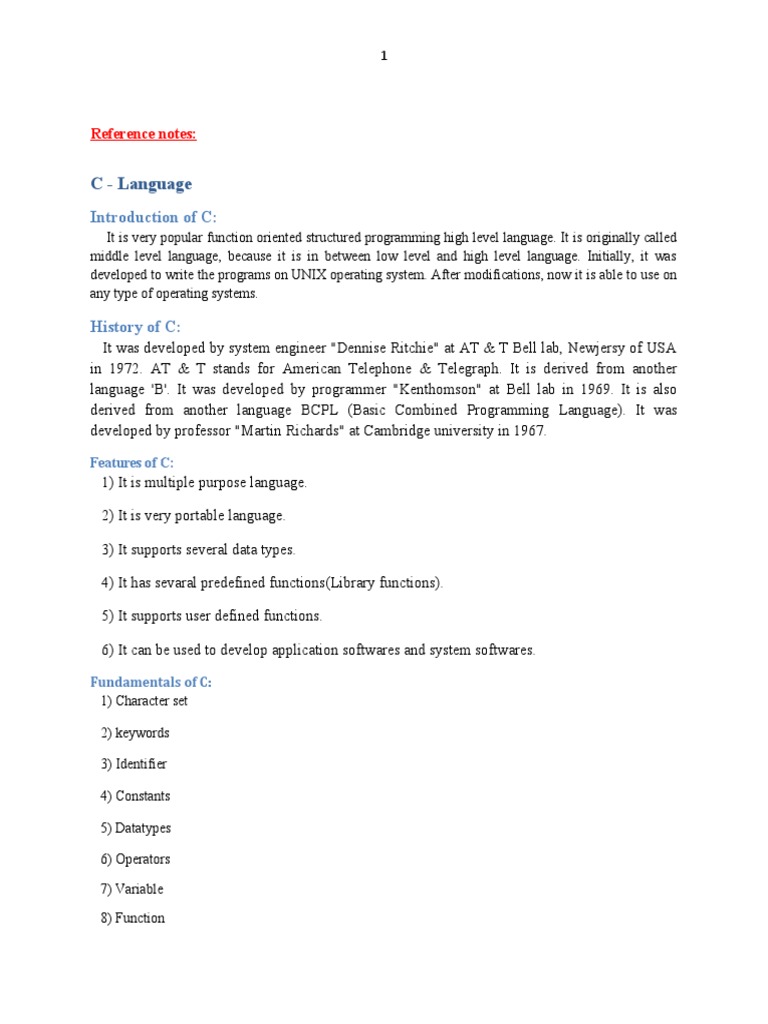 C Language | PDF | Pointer (Computer Programming) | Parameter (Computer Programming)