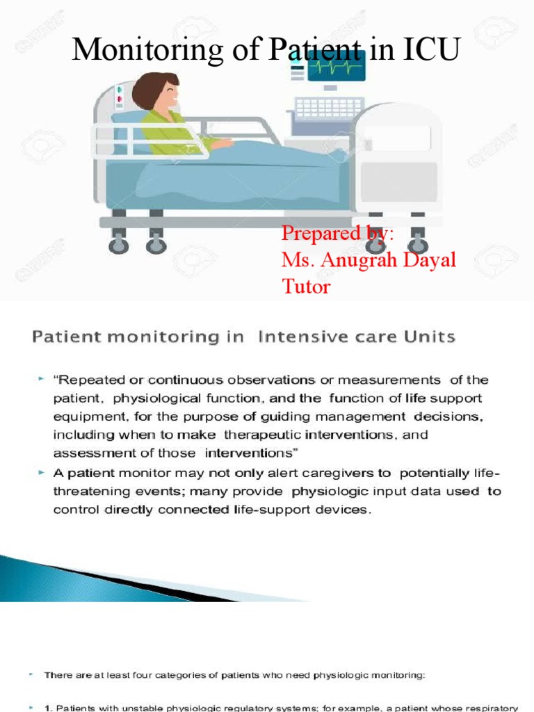 Monitoring in ICU | PDF