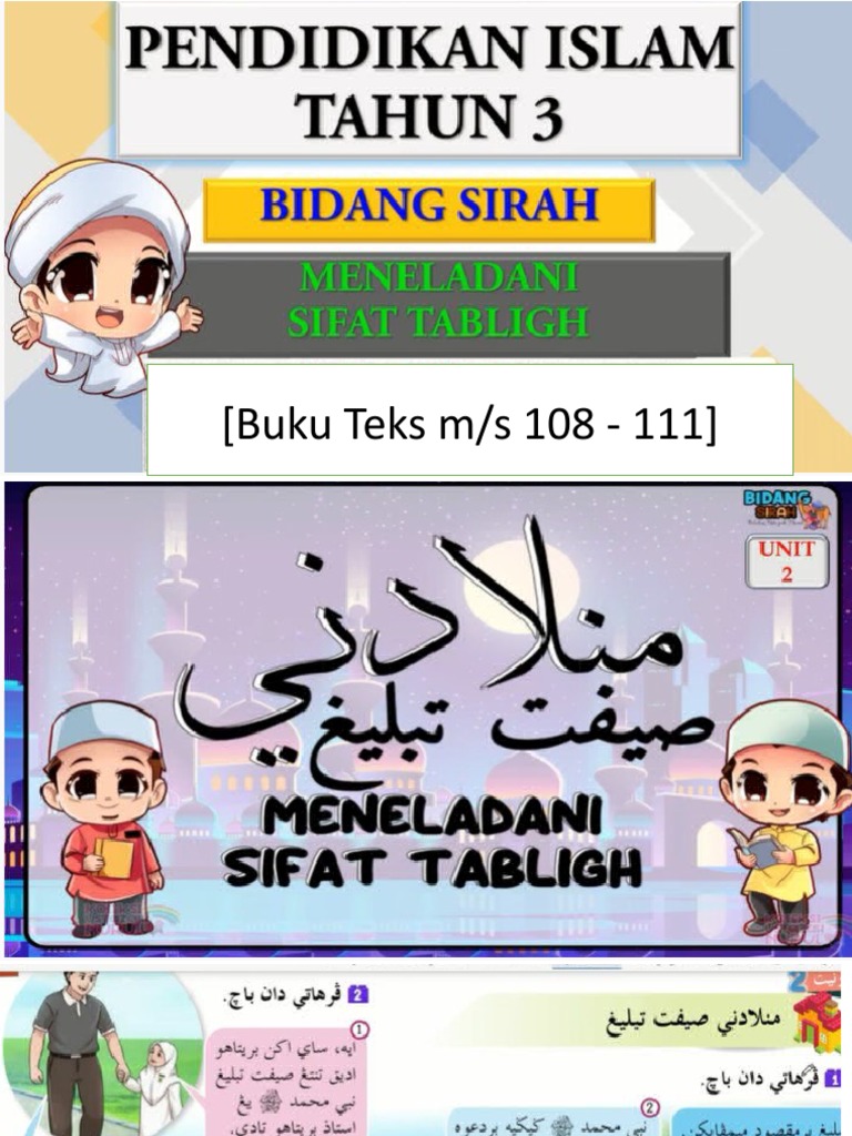 Meneladani Sifat Tabligh Tahun 3 | PDF