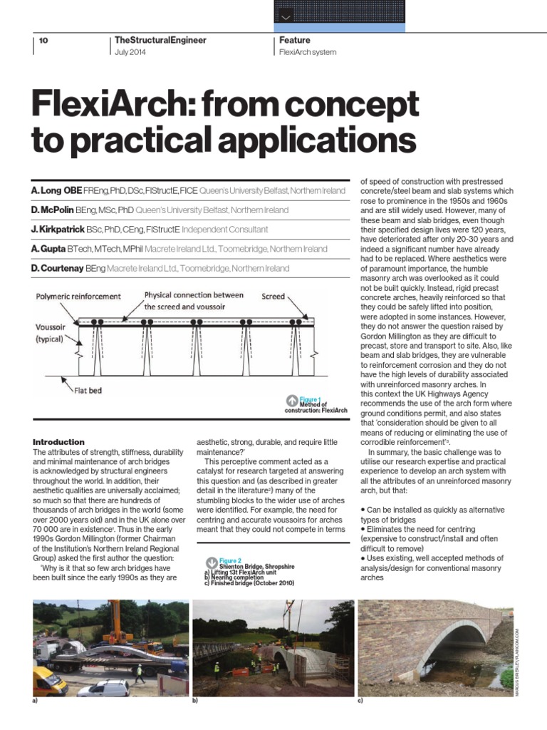 Flexiarch: From Concept To Practical Applications: Beng, MSC, PHD BSC ...