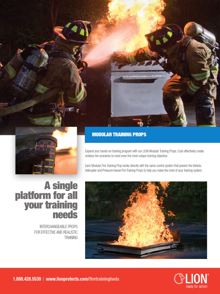 Modular Props Training Product Sheet | PDF | Fires | Propane