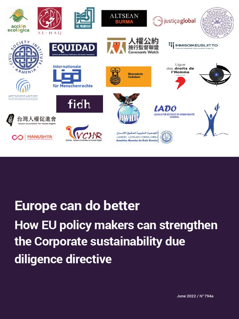 Europe Can Do Better: How EU Policymakers Can Strengthen The Corporate ...
