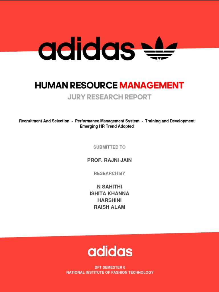 HRM at (ADIDAS) | PDF | Recruitment | Adidas