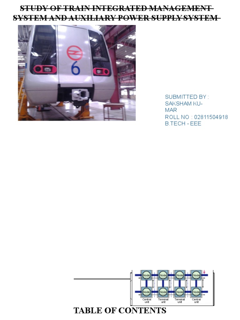 DMRC Report PDF | PDF | Brake | Power Supply