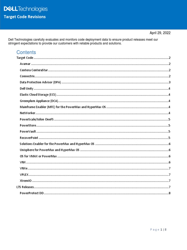 Target Code Revisions Overview | PDF | Information Age | Information ...