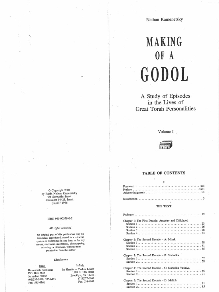 Making of A Godol | PDF