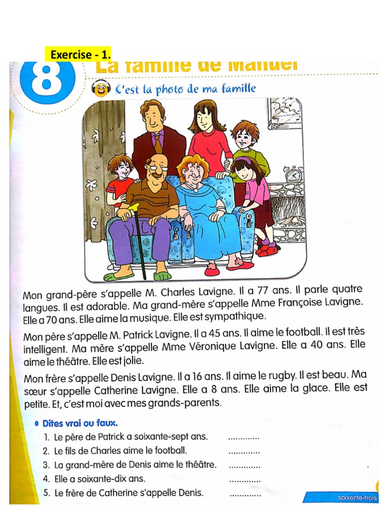 Delf A1 Reading | PDF