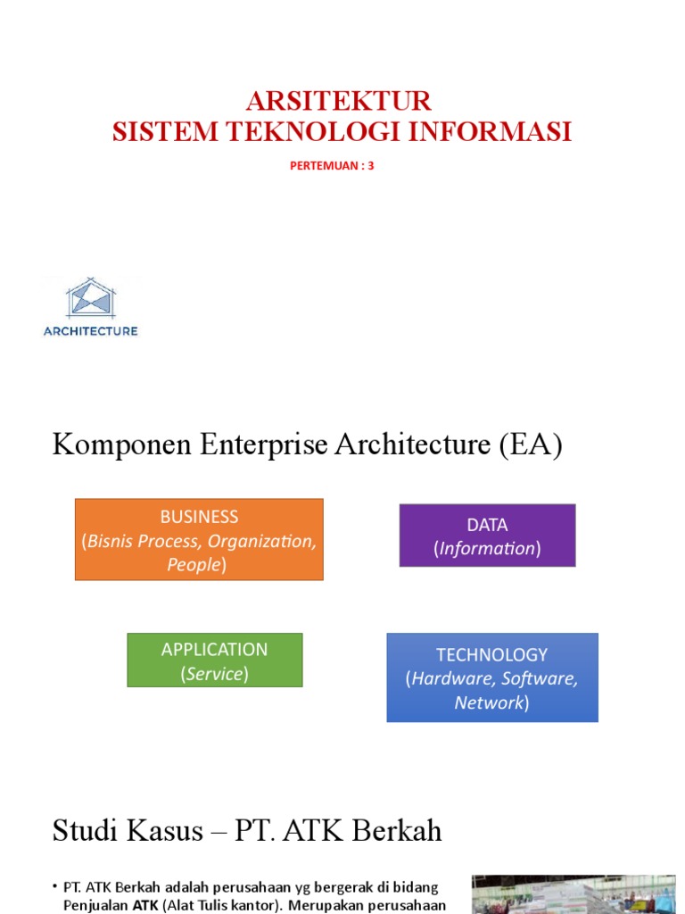 ASTI Pertemuan 8 - Studi Kasus EAP | PDF