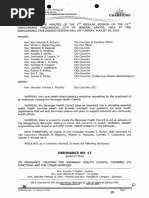 Barangay Ordinance Astray Animals | PDF | Government