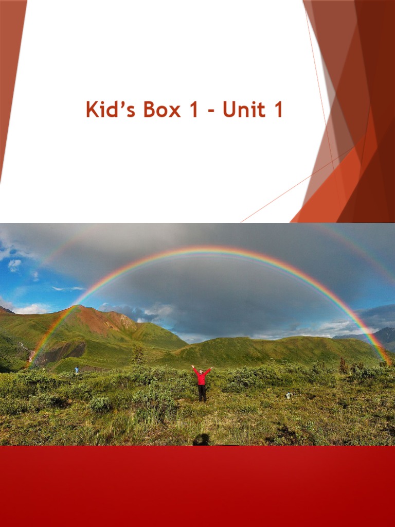 Kid's Box 1-Unit 1 | PDF