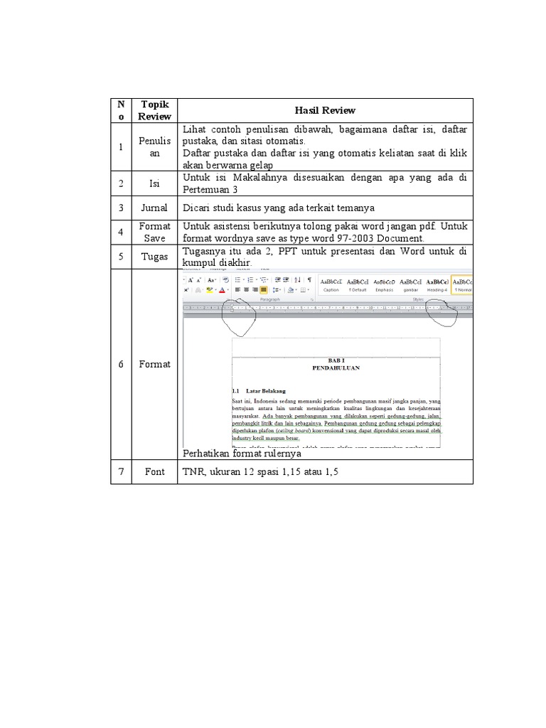 Contoh Penulisan Tugas UAS | PDF