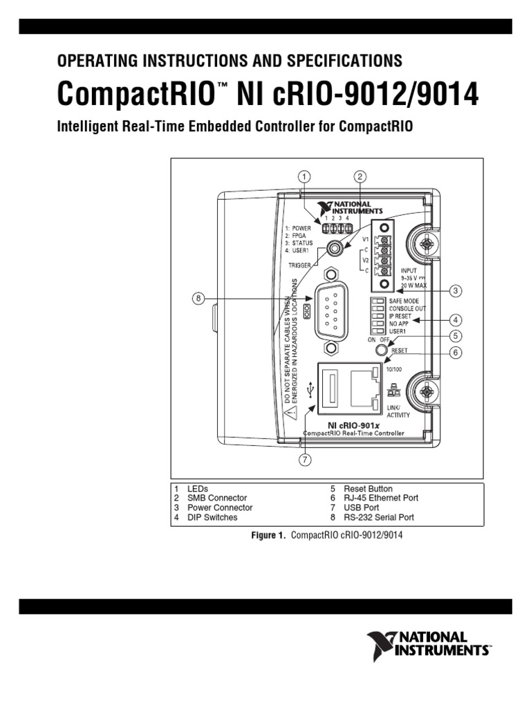 Crio-9012 9014 Operating Instructions | PDF | Electromagnetic ...