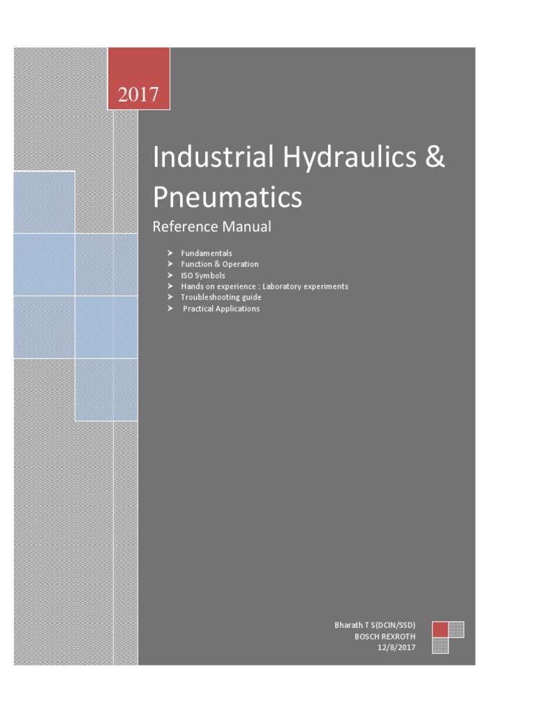 Industrial Hydraulics & Pneumatics Manual | PDF | Valve | Pump
