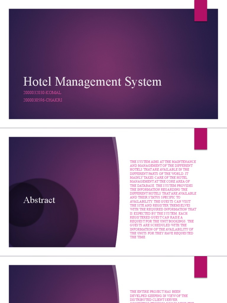 Hotel Management System Python | PDF | Databases | Graphical User ...