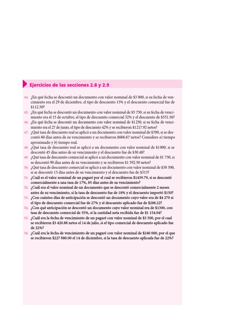 Ejercicios para El Deber 3 | PDF