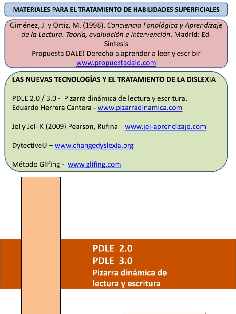 Método Glifing y Dislexia: Intervención Efectiva | PDF | Sílaba | Escritura