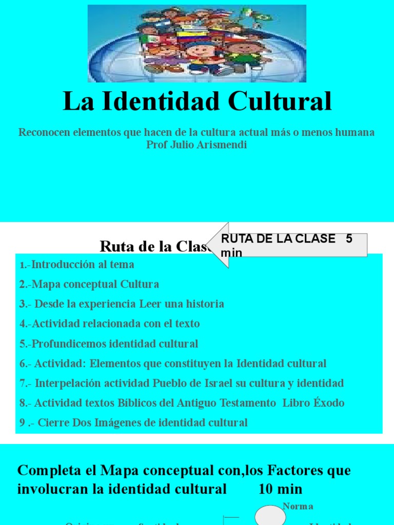 CLASE 4 La Identidad Cultural | PDF
