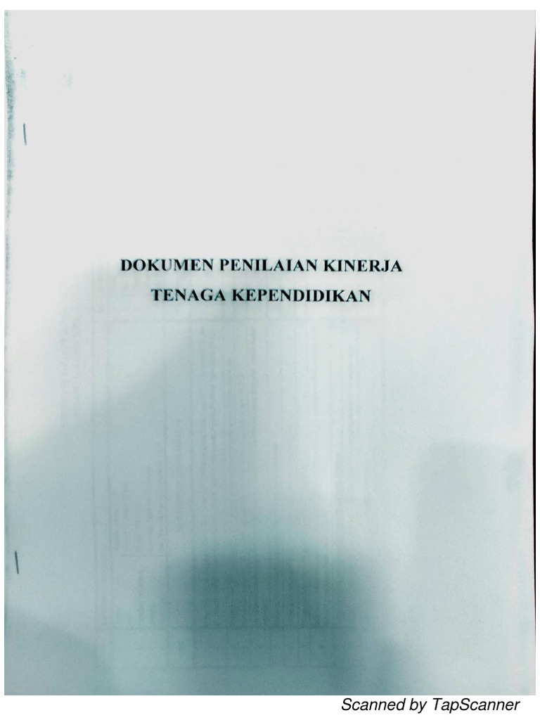 Penilaian Kinerja Kependidikan Dan DP3 | PDF