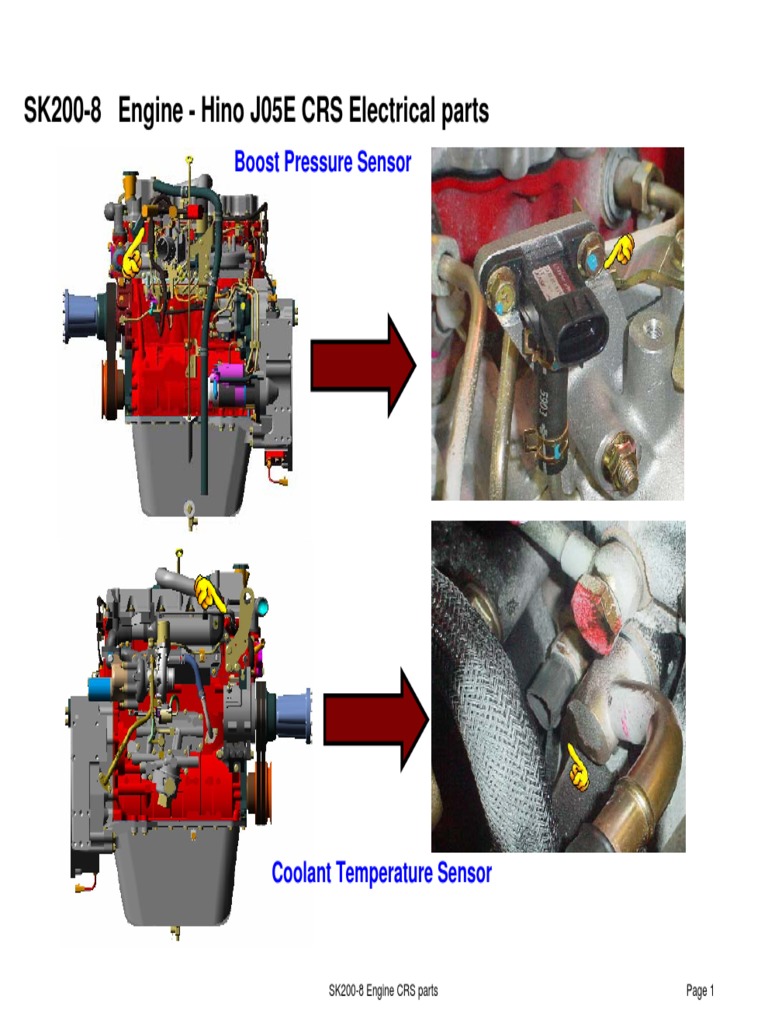 SK200-8 Engine CRS Parts | PDF | Technology & Engineering