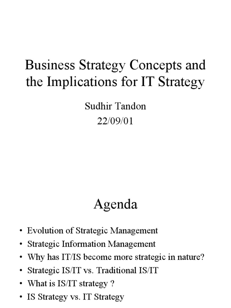 Business Strategy Concepts Lecture Notes | PDF | Value Chain ...