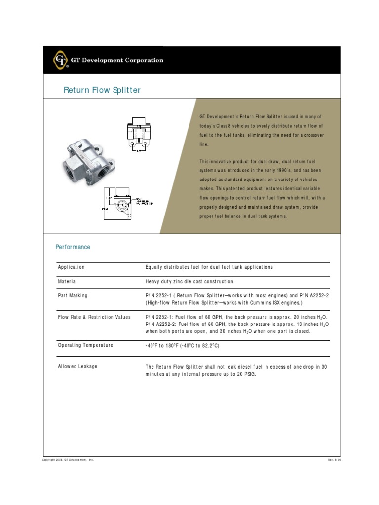 2252-1 Válvula de Retorno | PDF | Engine Technology | Machines