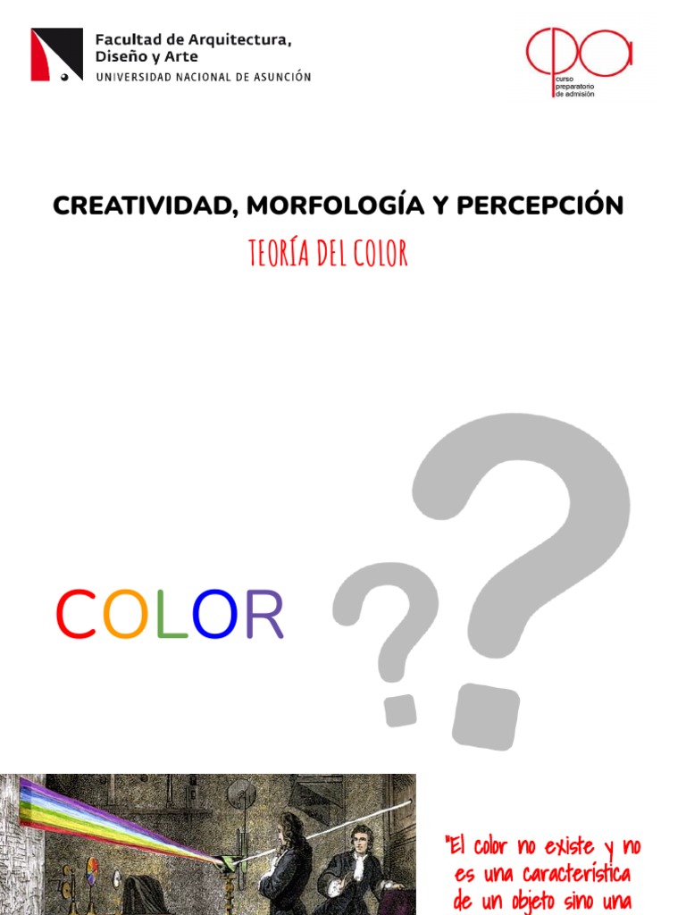 Clase 3 - Teoría Del Color | PDF | Color | Amarillo