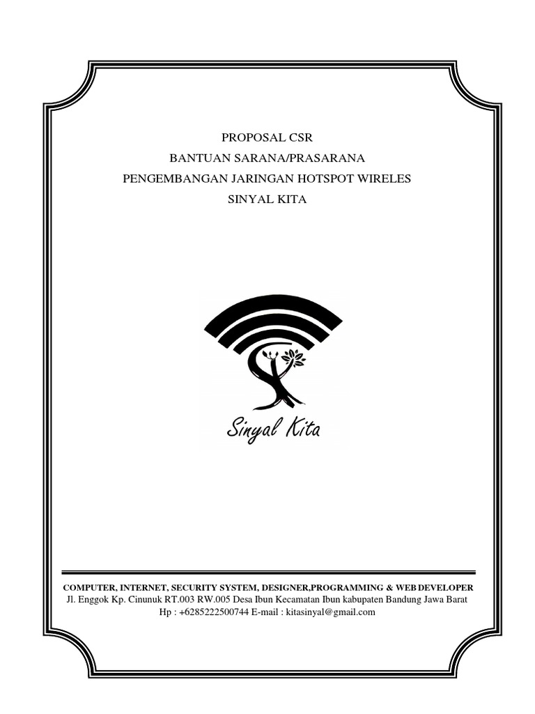 Draf PROPOSAL SK 2022 | PDF