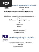 Student Feedback Management System Project Report | PDF | Use Case ...