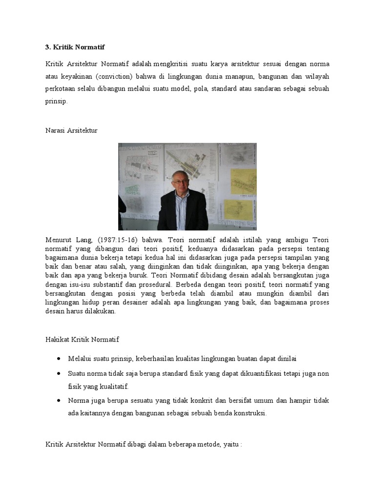 Kritik Normatif | PDF